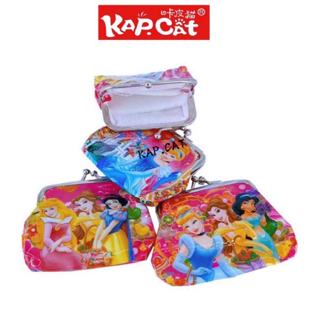 KAP.CAT CARTOON METAL BUCKLE KIDS COIN PURSE giveaways | Shopee Malaysia