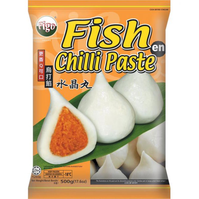 FIGO FISH ENCHILI PASTE 500G 乌达水晶丸 | Shopee Malaysia