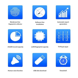 TOP SELLING HOMIE Biometric Fingerprint Attendance Machines Absence ...