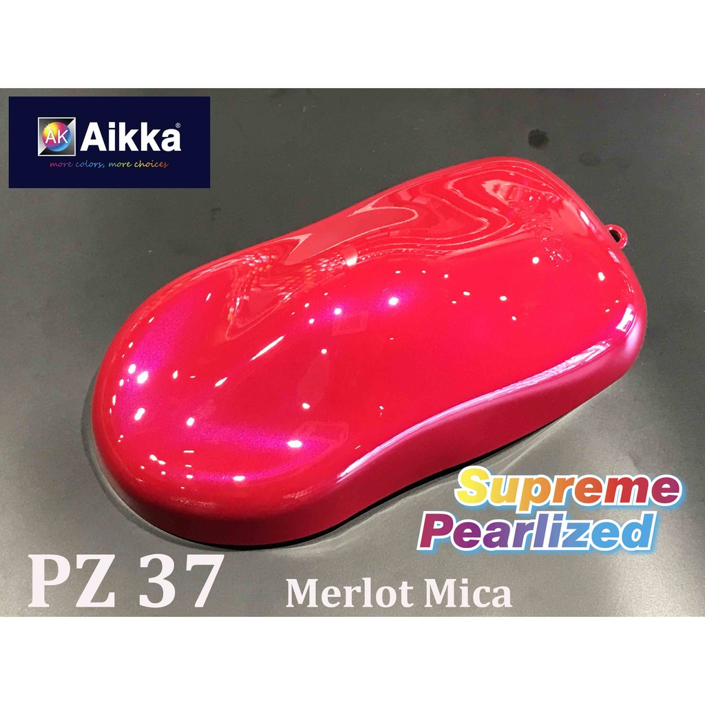 AIKKA PZ37 MERLOT MICA SUPREME PEARLIZED 2K PAINT | Shopee Malaysia