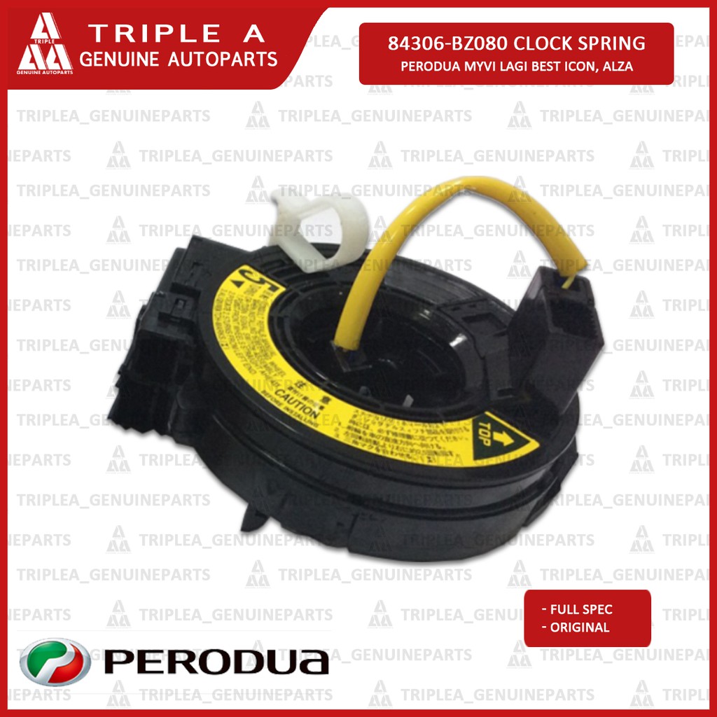 84306-BZ080 Clock Spring Perodua Myvi Lagi Best Icon, Alza, Full Spec ...