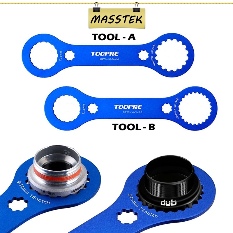 MASSTEK @Johor 1pc Bicycle Multifunctional BB Wrench Tool Bottom Bracket Installation Spanner ...