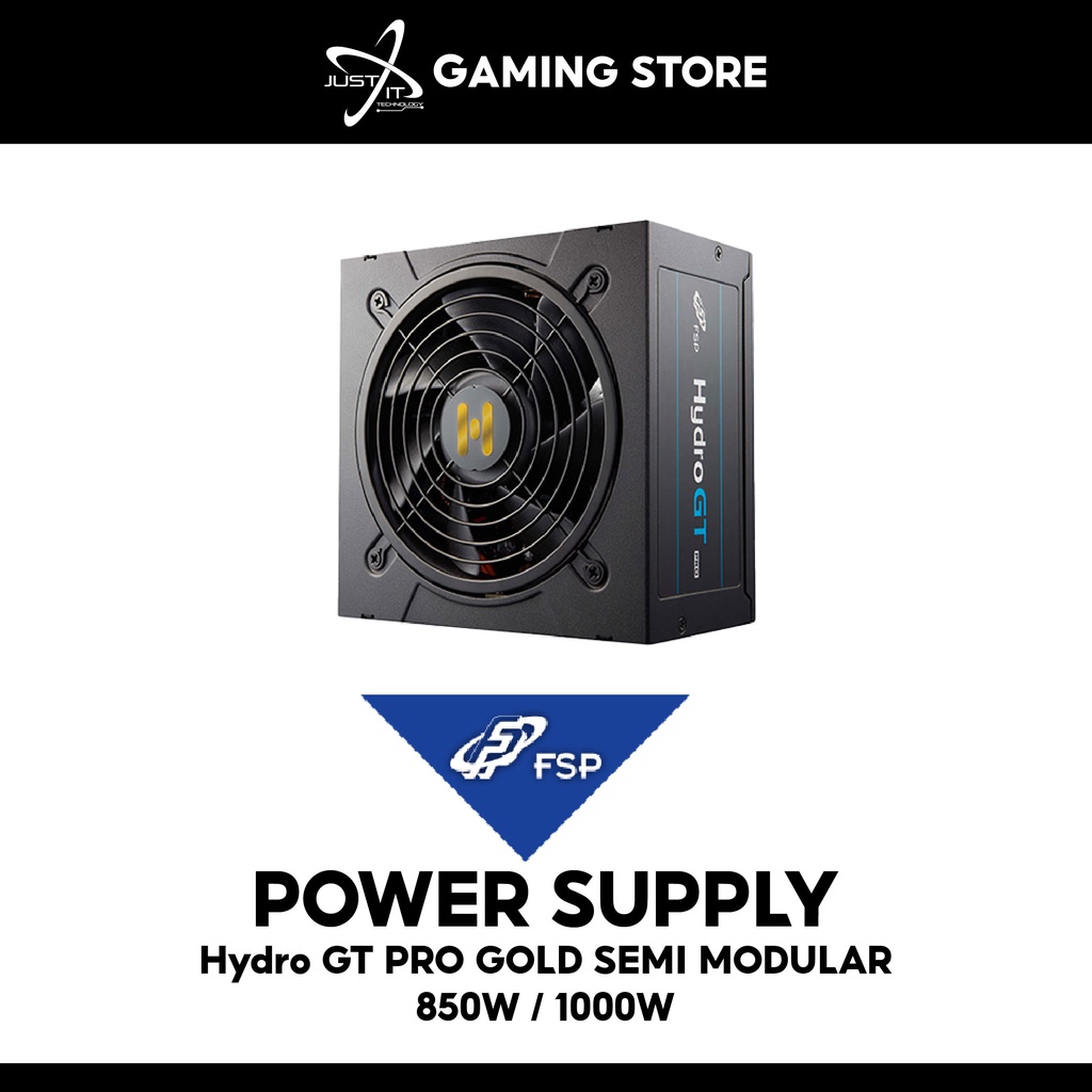 FSP HYDRO GT PRO ATX3.0 GOLD SEMI MODULAR POWER SUPPLY ( 850W / 1000W ) ( PCIE 5.0 ) | Shopee ...