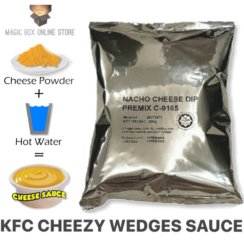 🔥READY STOCK🔥 KERRY NACHO CHEESE SAUCE POWDER KFC CHEEZY WEDGES CHEESY ...