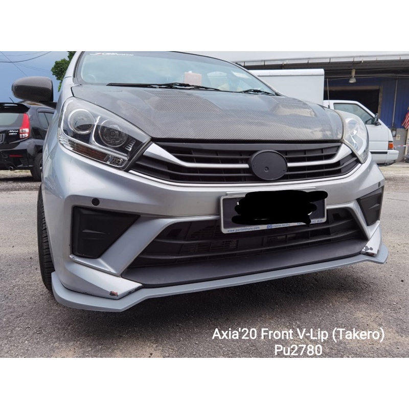Perodua Axia 2020 2021 2022 takero bodykit body kit front rear skirt ...