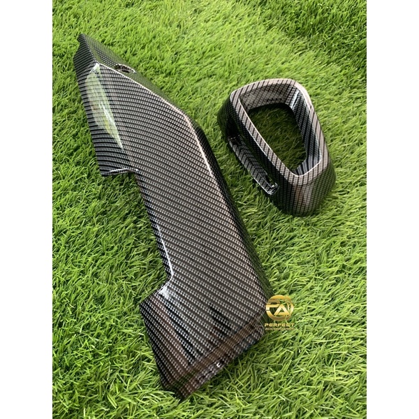 HONDA WINNER X EXHAUST CAP MUFFLER COVER CARBON VIETNAM EXHAUST COVER ...