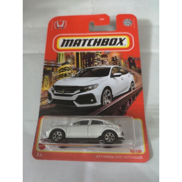 Matchbox 2017 Honda Civic Hatchback - Card Curved | Shopee Malaysia