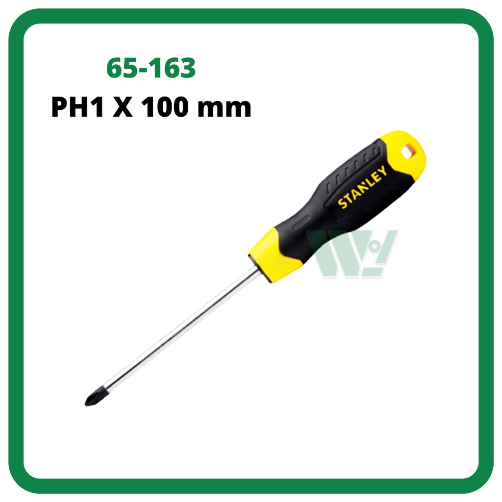 STANLEY PH(+) Cushion Grip Screwdriver / Skru Driver bunga / phillips ...