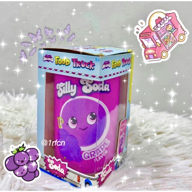 PROMO🎁‼️LIMITED EDITION SILLY SQUISHIES US🇺🇸 GRAPE SODA GENUINE FOOD ...