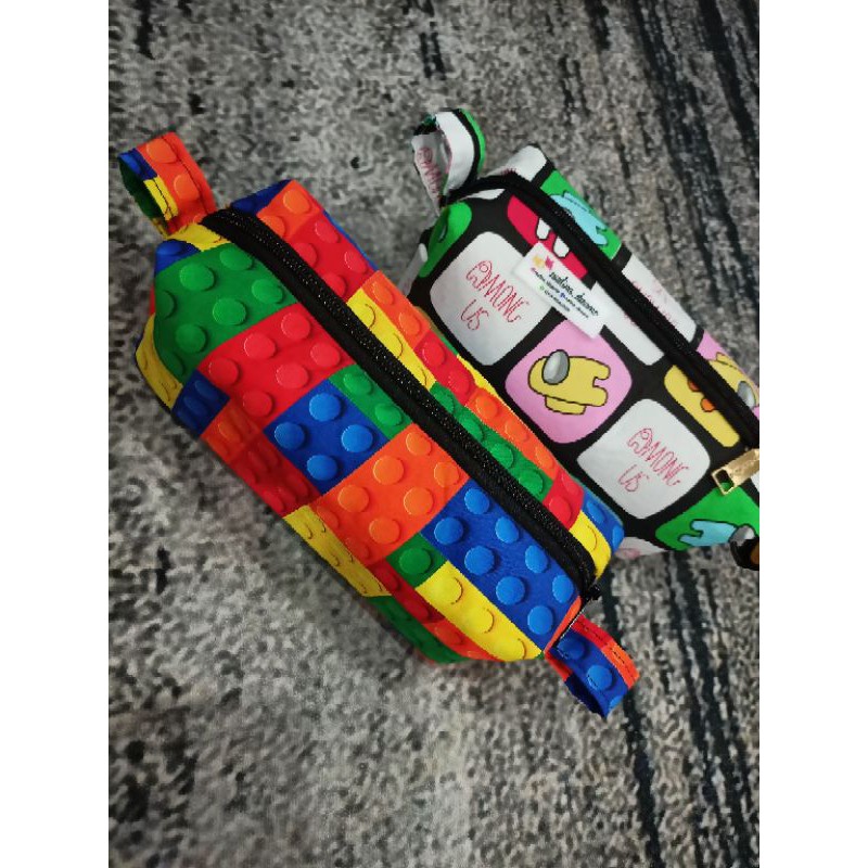 PENCIL BOX CORAK BOBOY ( AMONG US / LEGO / TOYS / CARTOON) | Shopee ...