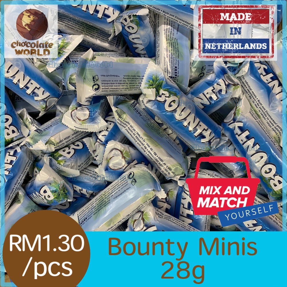 [Mix & Match] Mars Bounty Mini 28g (Made in Netherland) | Shopee Malaysia
