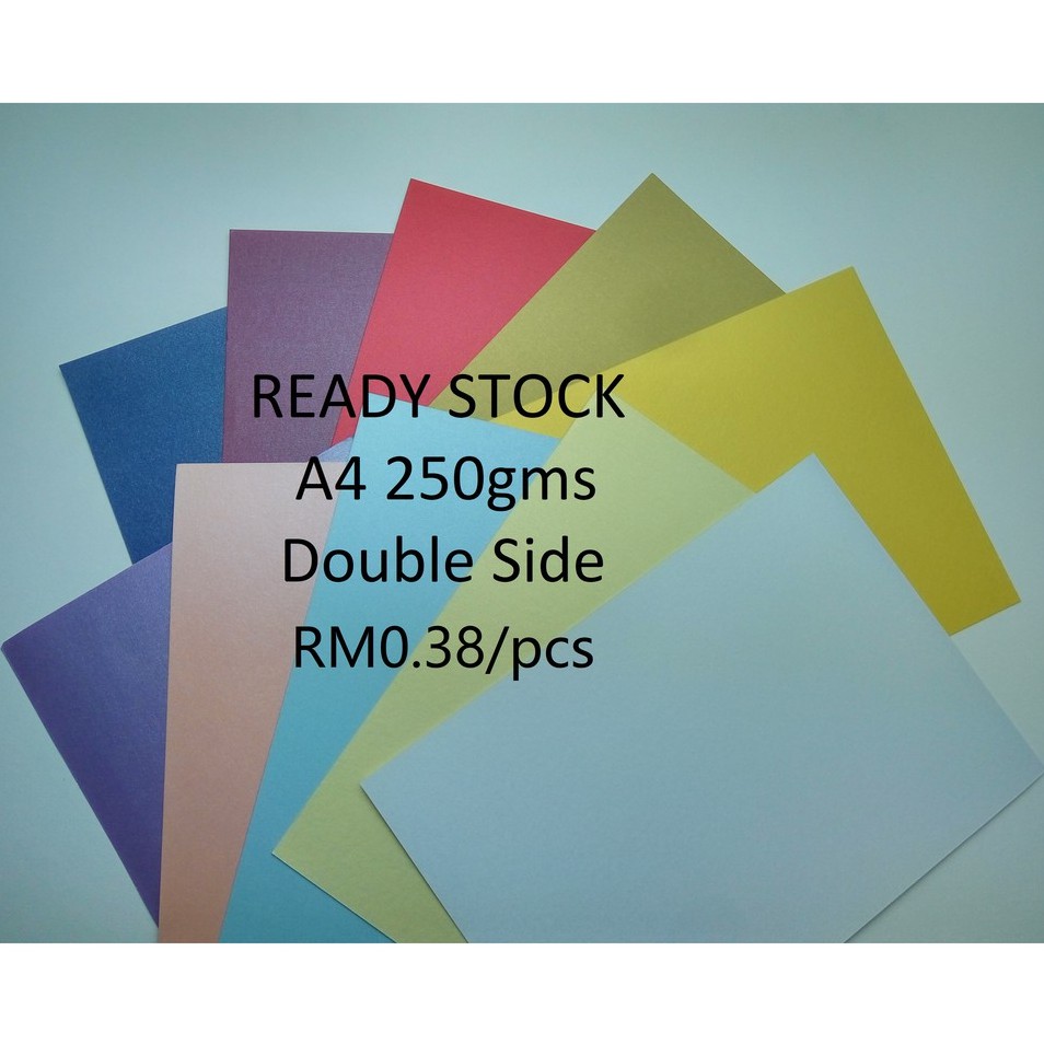 Metallic Paper / Metallic Card / Kertas Metallic / Kertas Kilat / Pearl ...