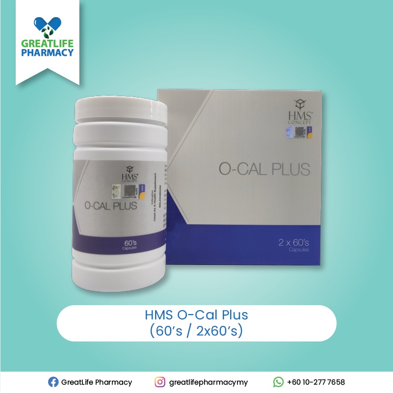 [K-Cal PLUS] NEW FORMULA HMS O-Cal Plus [PROMO VOUCHER] | Shopee Malaysia