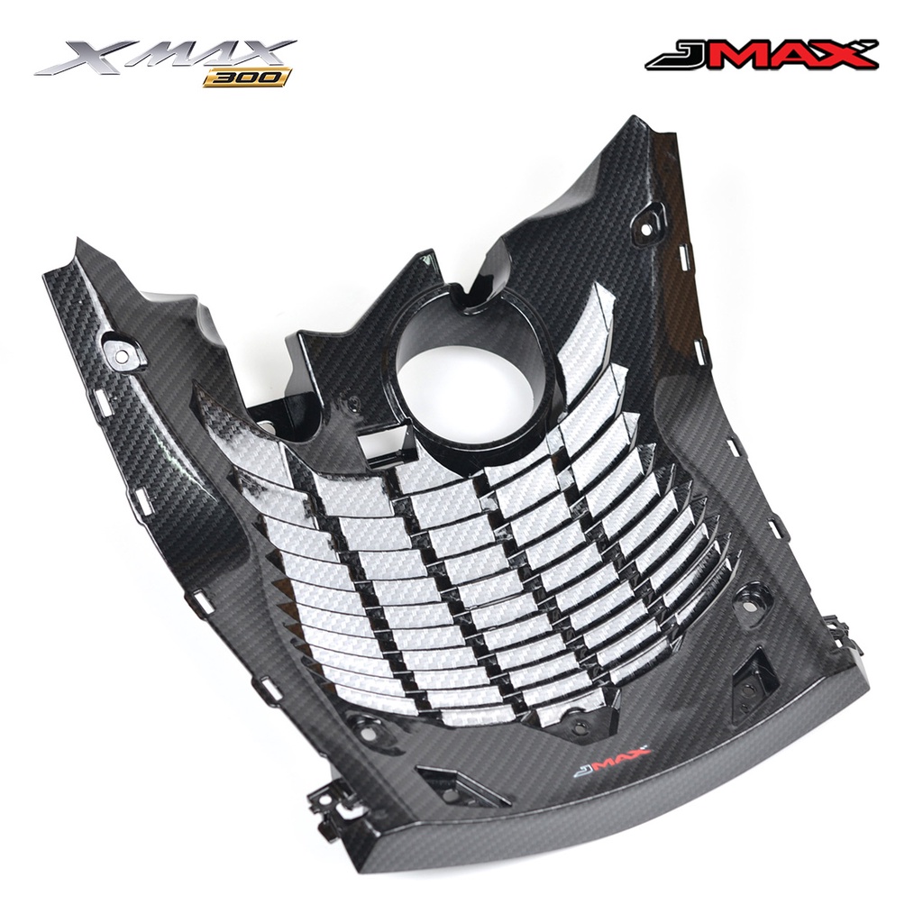 XMAX 300 2017-22 JMAX Radiator Cover Straight Model Carbon Film Pattern ...