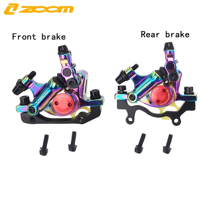 zoom HB100 Line Pulling Disc Brake Set Bicycle Hydraulic Oil Brake Road ...