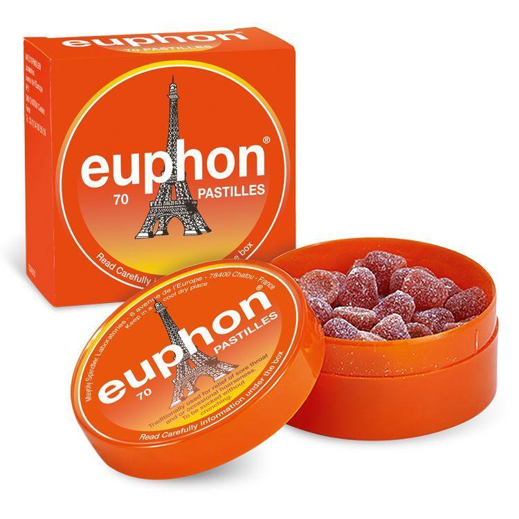 Euphon Pastilles 70s *NEW STOCK* READY STOCK (COUGH/SORE THROAT ...