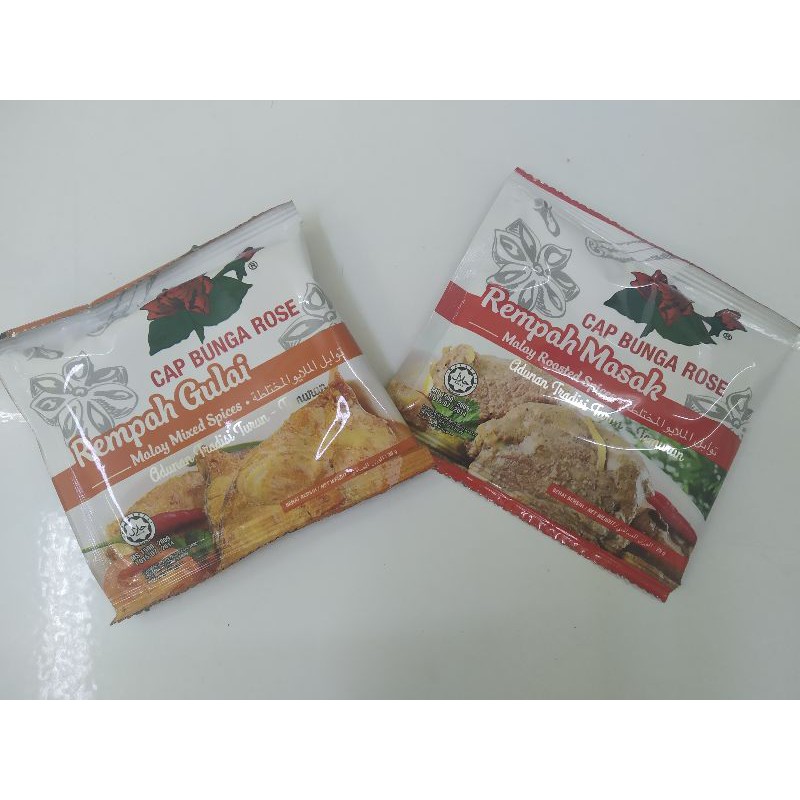 🌹HQ🌹 Rempah Cap Rose Rempah Legend Terengganu Nasi Dagang Pek Baru ...