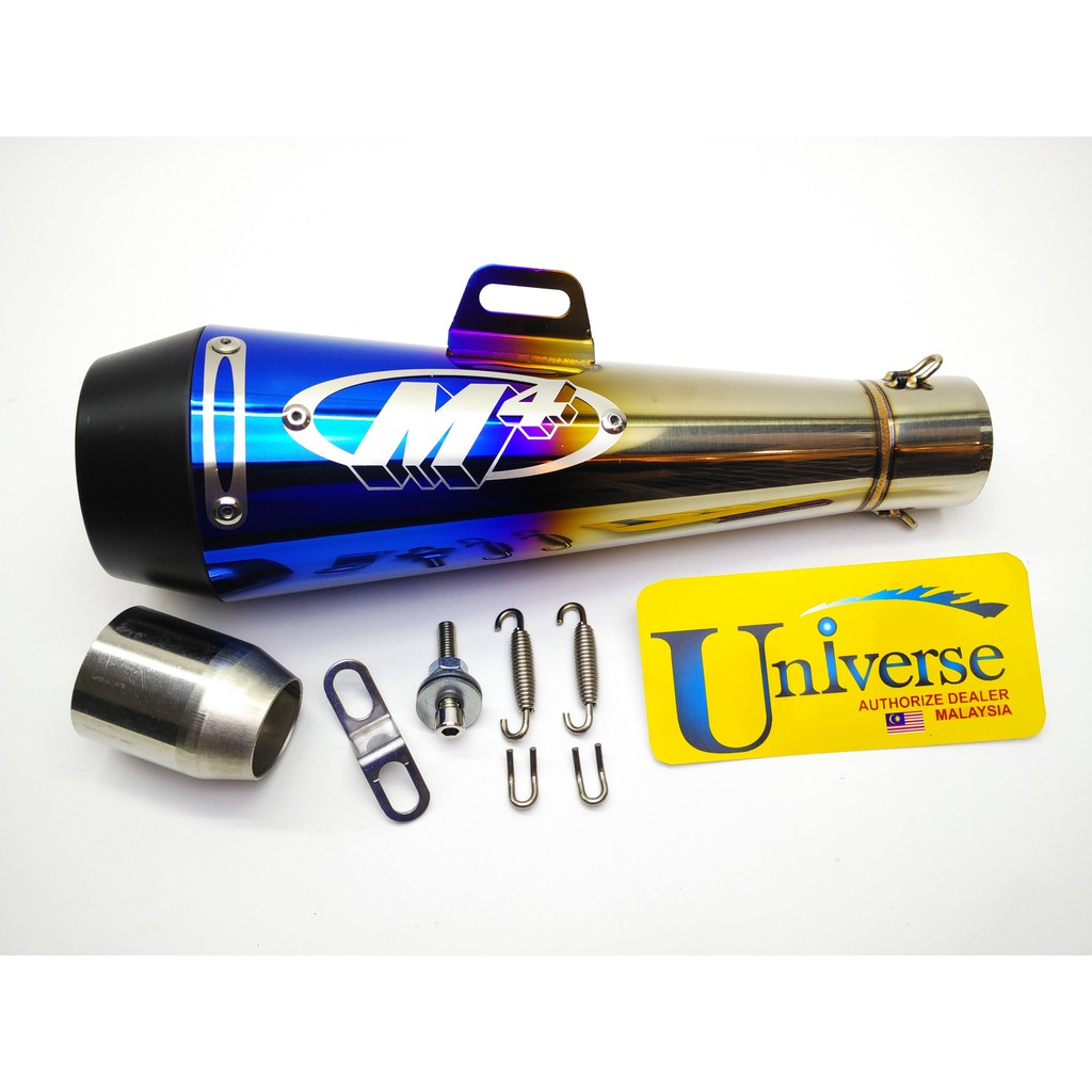 M4 Muffler Ekzos pipe Exhaust Motorcycle Racing Ekzos 51mm Superbike ...