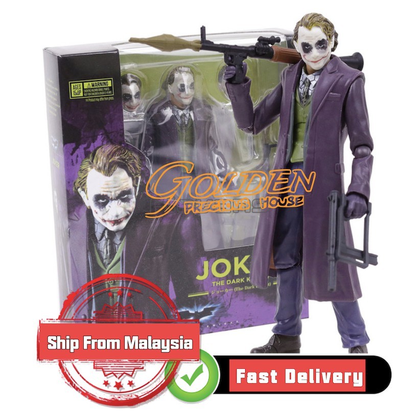 SHFiguarts SHF The Dark Night Joker Action Figure 15cm Model PVC ...