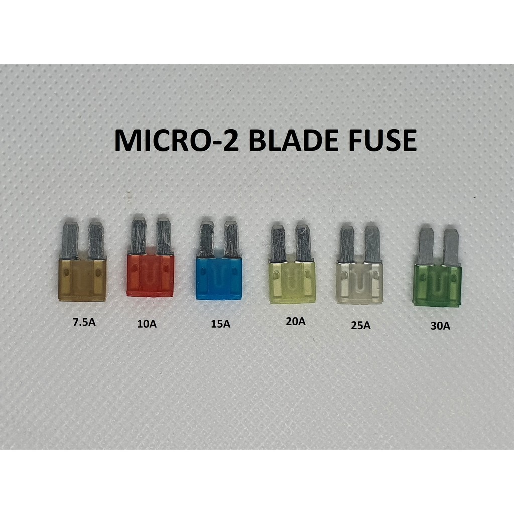 MICRO2/MICRO-2 BLADE FUSE (FORD RANGER FUSE) - 1 PIECE/1 BIJI | Shopee ...
