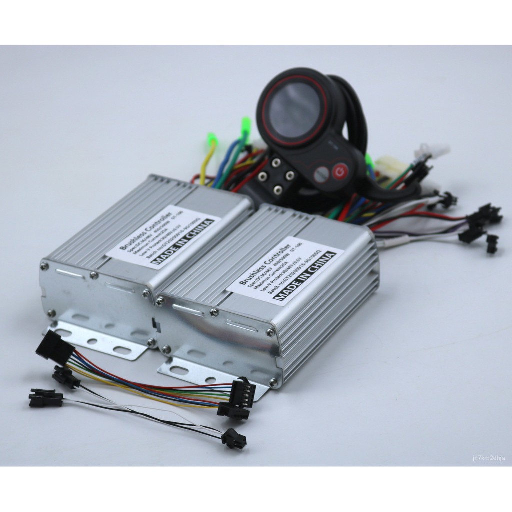 Dual drive 36/48/60V 450/500W BLDC Electric scooter controller E-bike 2 ...