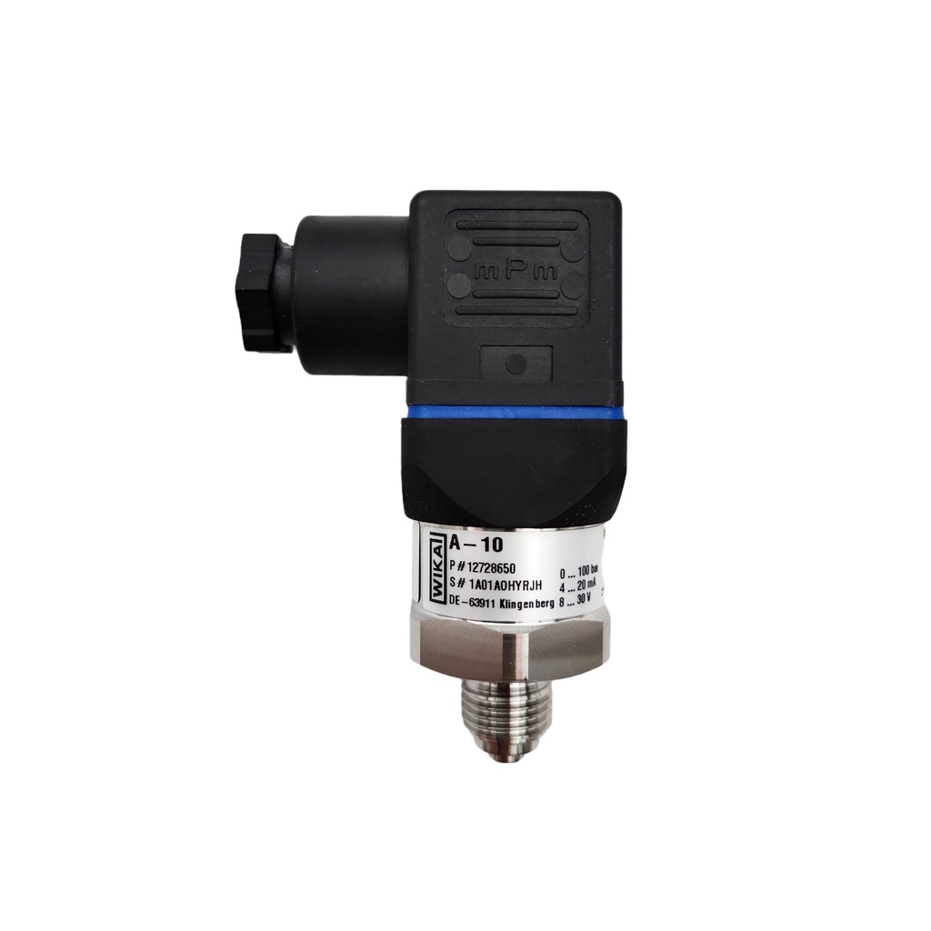 [100% Original] WIKA Pressure Transmitter Model: A-10. Connection Type ...