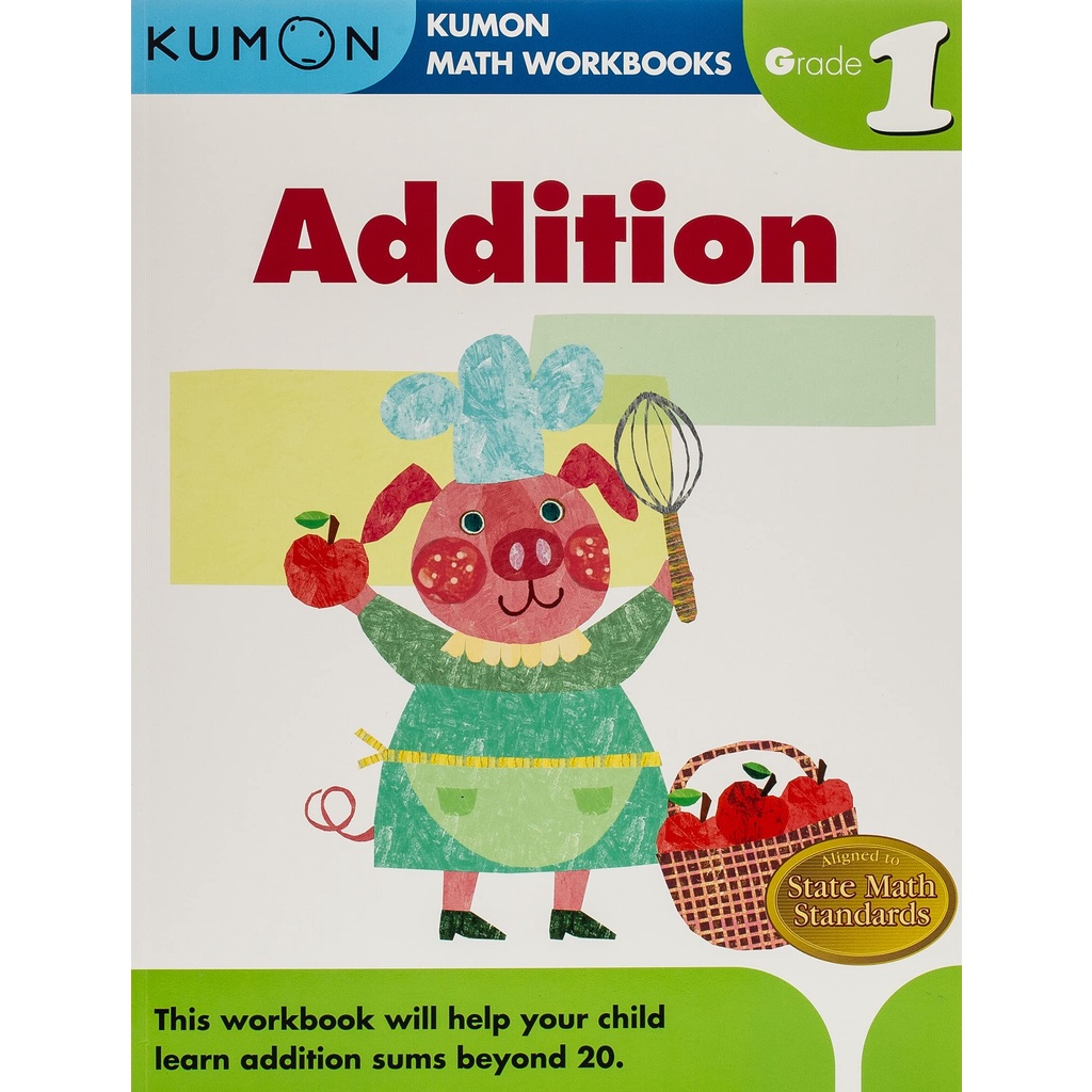 Grade 1 Addition Kumon Math Workbooks Learn Mathematics Sum | Shopee ...