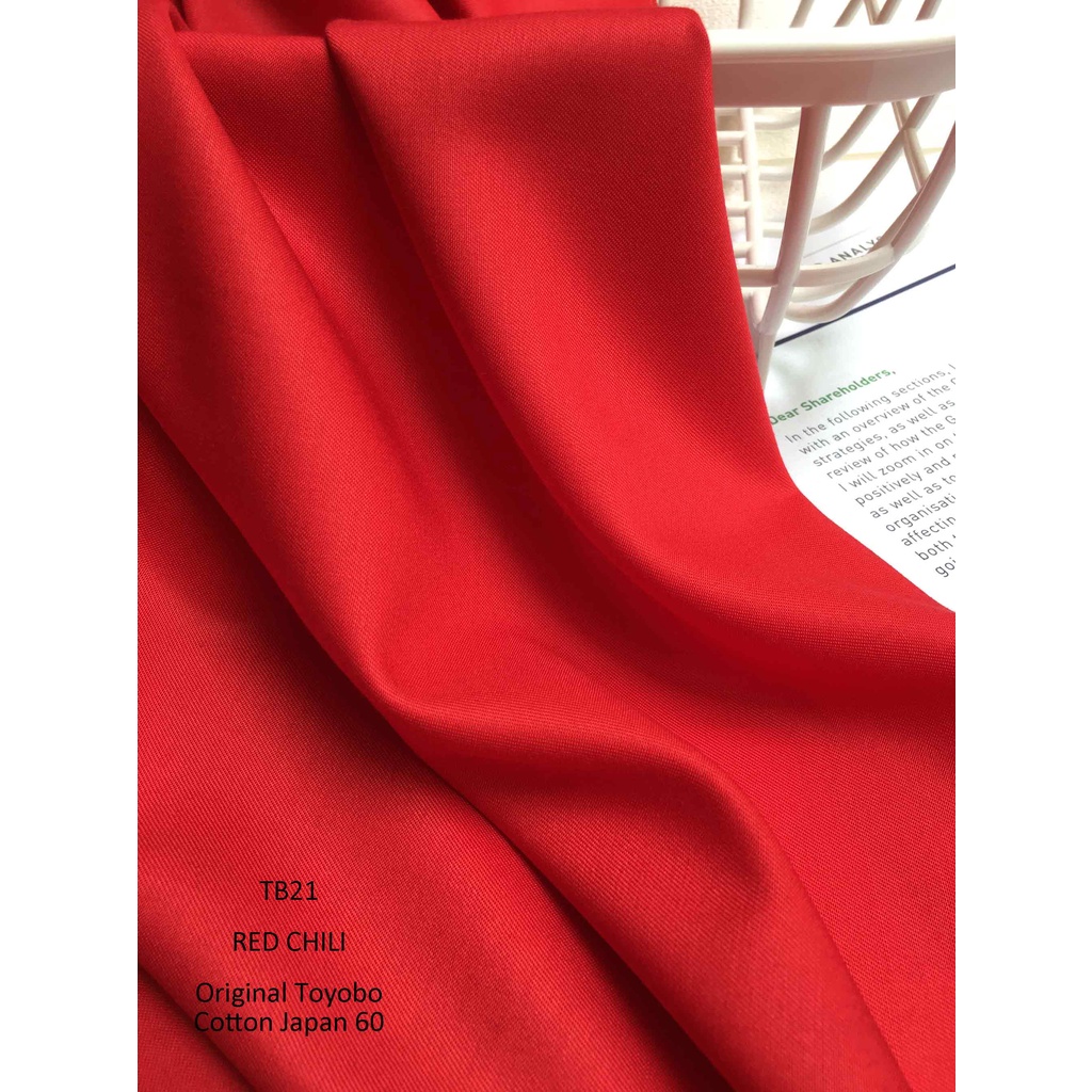 Part 1 Original Toyobo/German Cotton Japan (Harga utk 0.5m) bidang 60 ...