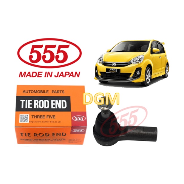 (2pc) Original 555 (Made in Japan) Tie Rod End Set SE-T921 for Perodua ...