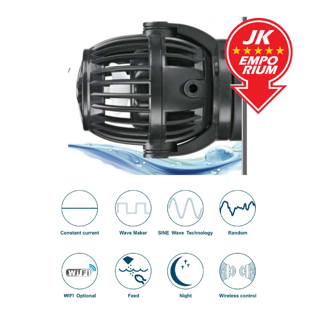 Jebao Propeller Pump Wavemaker SOW Series | Shopee Malaysia
