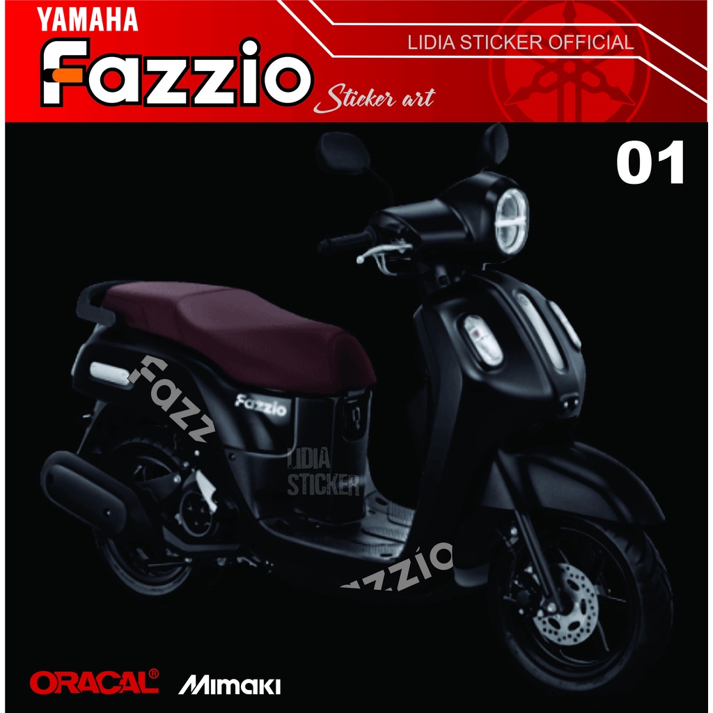 New YAMAHA FAZZIO STICKER 01 | Shopee Malaysia