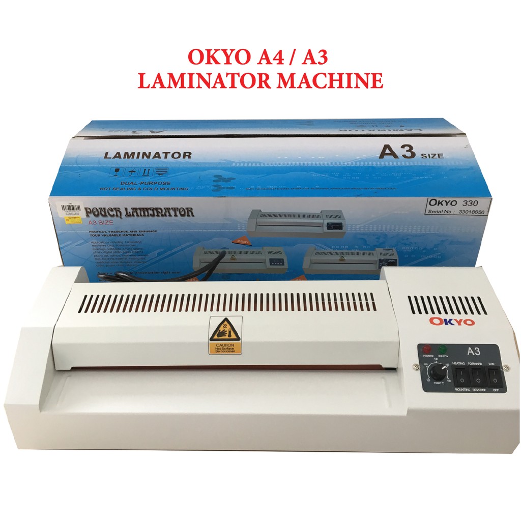 Okyo A4 / A3 Laminator Machine | Shopee Malaysia