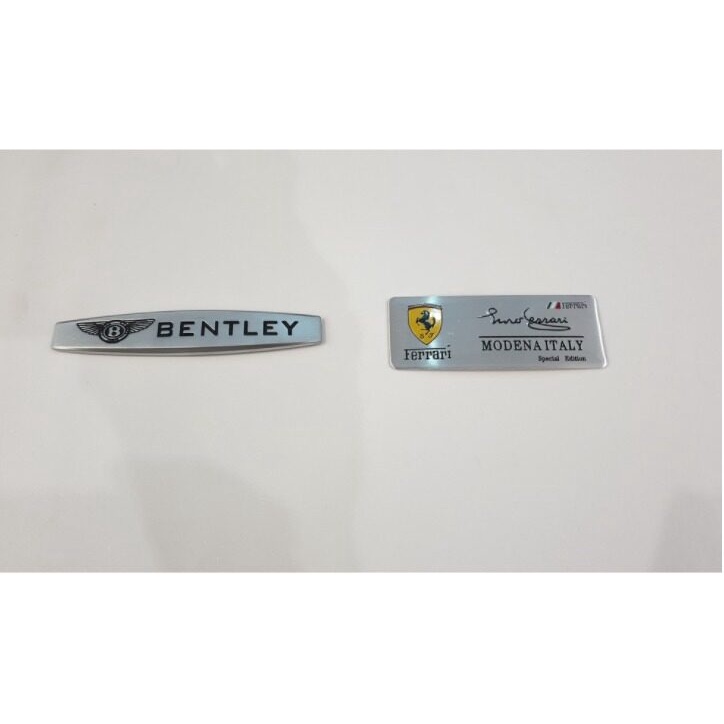 Bentley Modena Ferrari Side Fender Emblem Logo | Shopee Malaysia