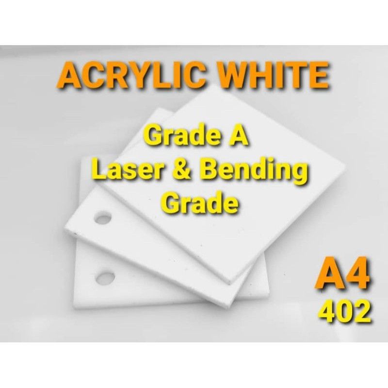 Acrylic Sheet Clear/Perspex A6/A5/A4/A3/A2 Casting Grade A 1mm/2mm/3mm ...