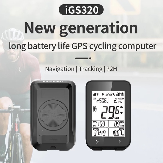| Malaysia Warranty | iGPSPORT iGS320 2.4 Inch 72H Battery Life GPS ...