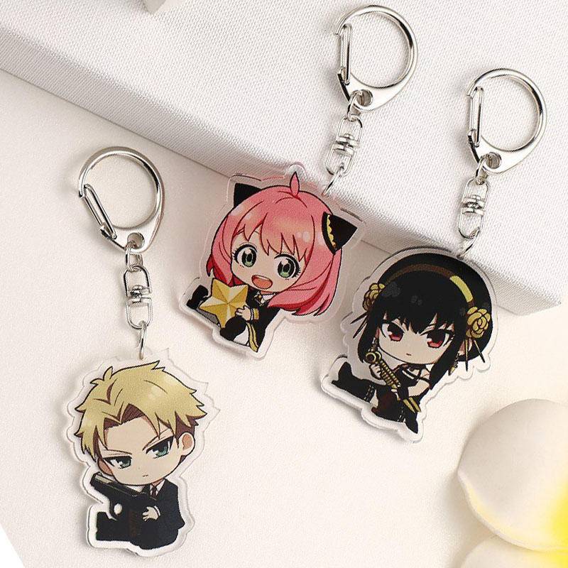 Spy X Family Yor Forger Keychains Character Twilight Loid Forger Anya ...