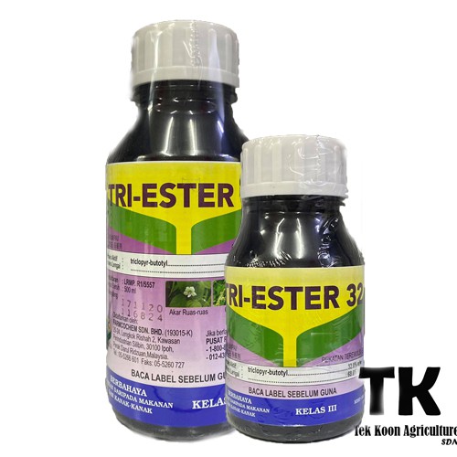 TRI-ESTER 32 | Triclopyr-butotyl 32% | Racun Rumput Pokok - 250 ML ...