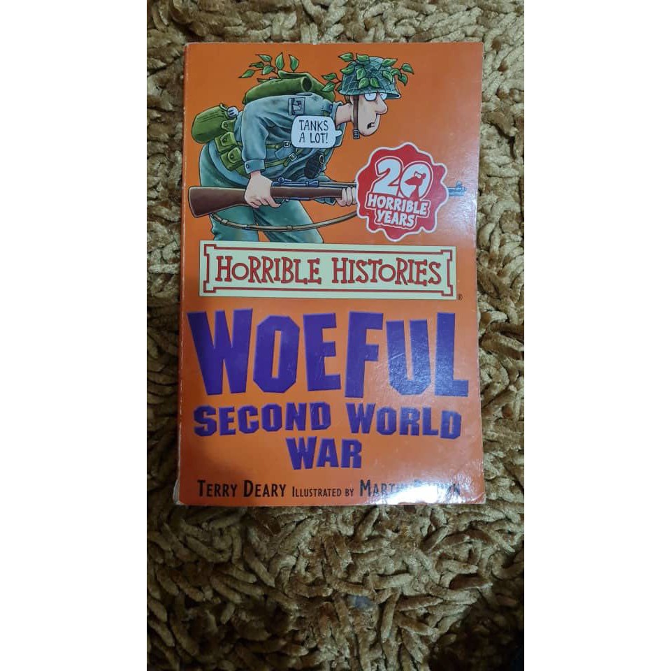 [Bought in UK] Horrible Histories Woeful Second World War by Terry ...