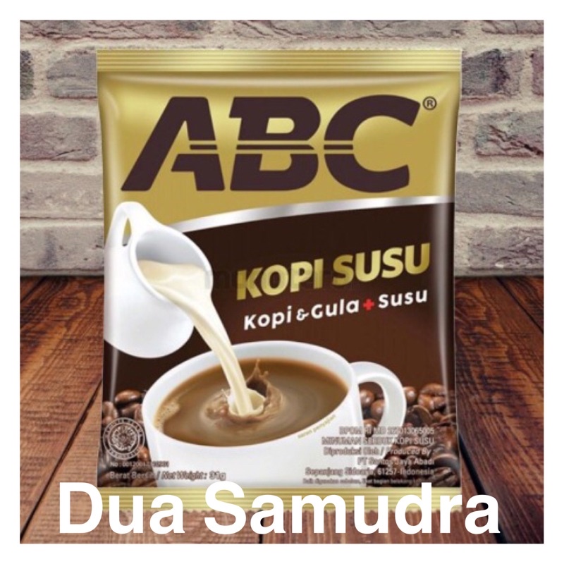 (E-14) Abc Coffee Milk and ABC MIX Sachets 31 gr Per Plan (10 Sachets ...