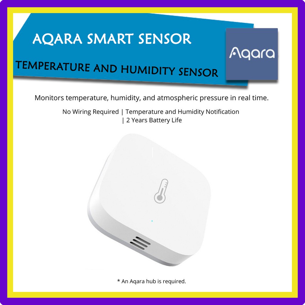 Xiaomi Subsidiary Aqara Temperature and Humidity Sensor Monitor ...
