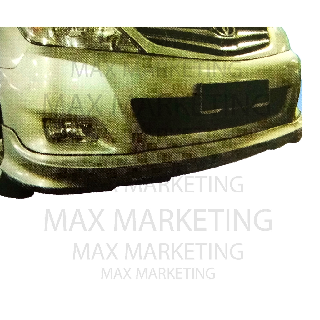PU2231 TOYOTA INNOVA 2008 FACELIFT FRONT SKIRT OE POLYURETHANE SKIRT ...