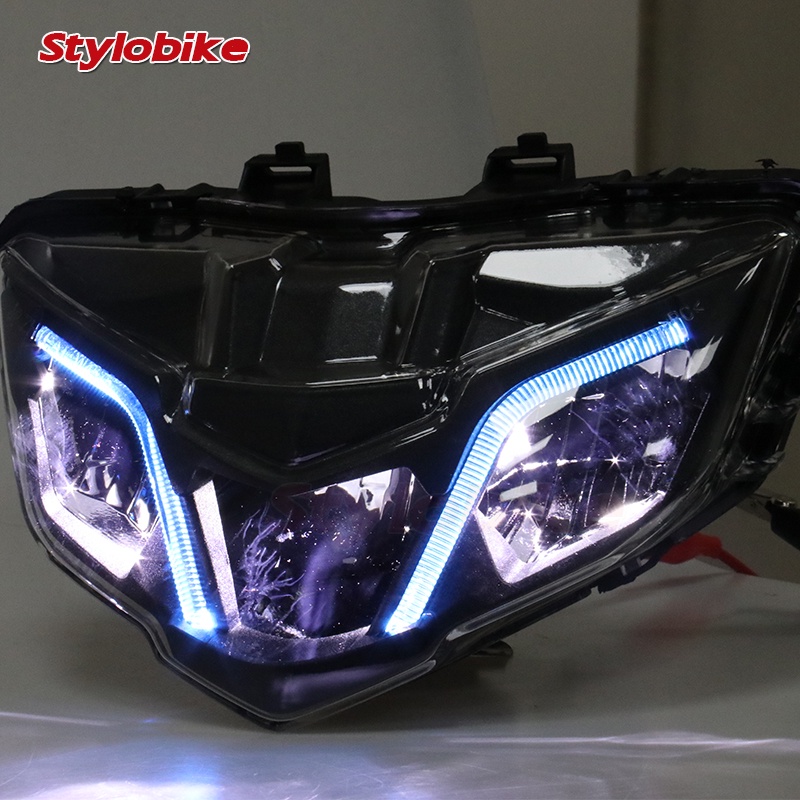 [Ready Stock] Lampu Depan Led Head Light Y15ZR V1 V2 LC135 V1 V2 V3 V4 V5 V6 V7 V8 SYM VF3I EX5 ...