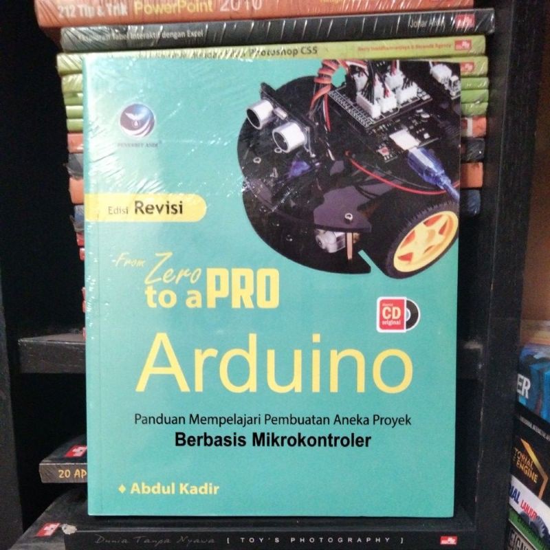 Book From Zero to a PRO ARDUINO REVISED Edition + CD | Shopee Malaysia