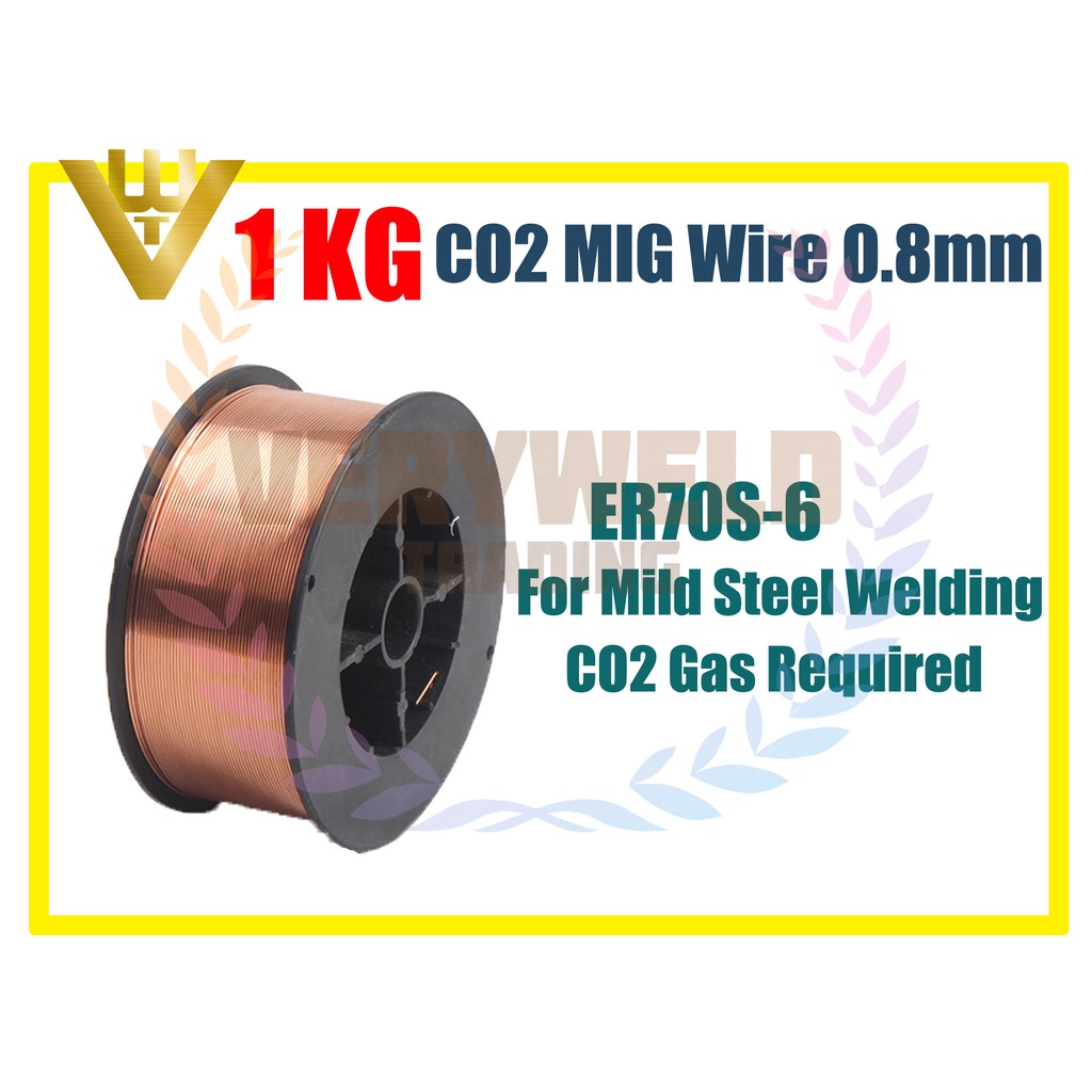 VERYWELD ER70S-6 Welding CO2 MIG Wire Coil 1KG x 0.8mm / Ubat Mig ...