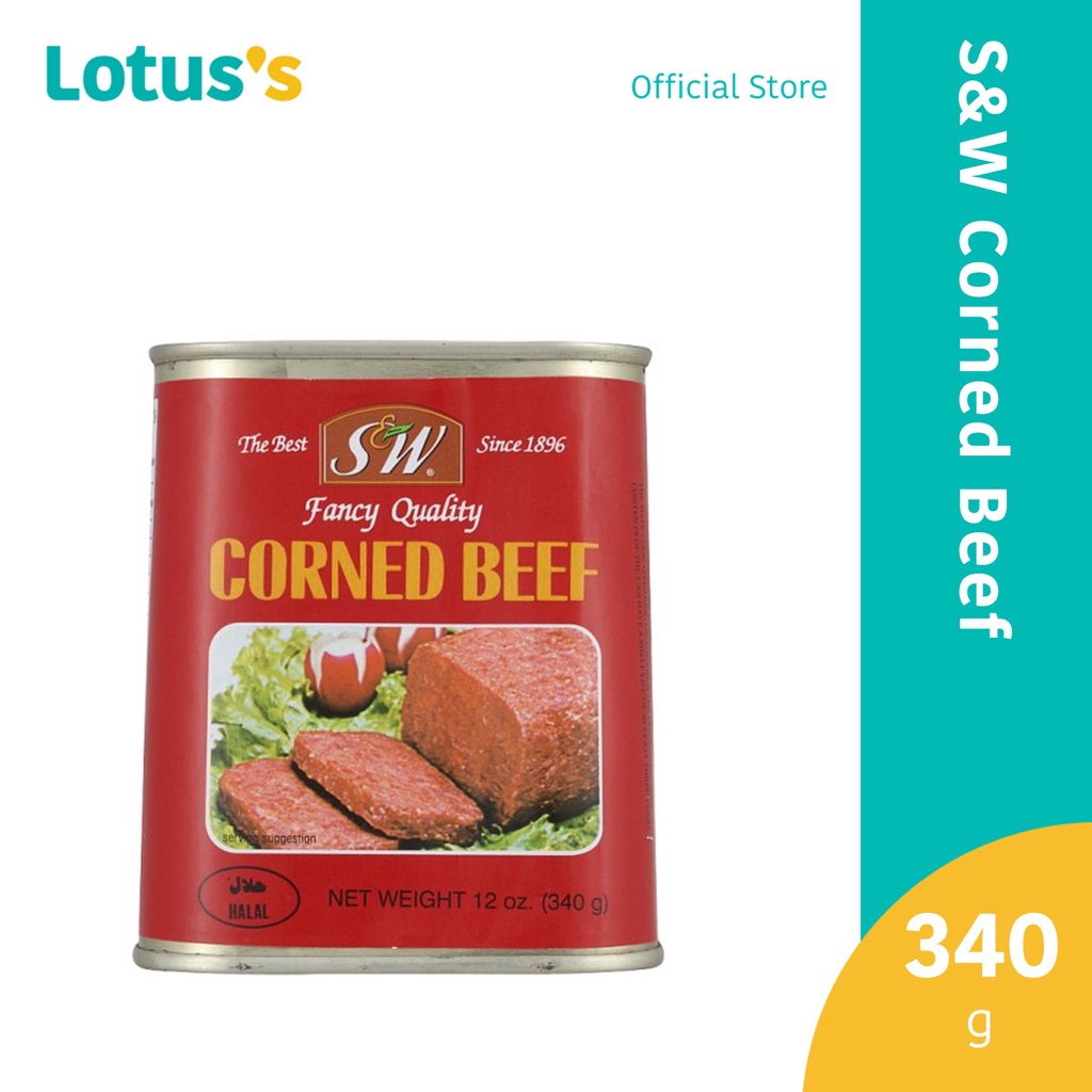 S&W Corned Beef 340g | Shopee Malaysia