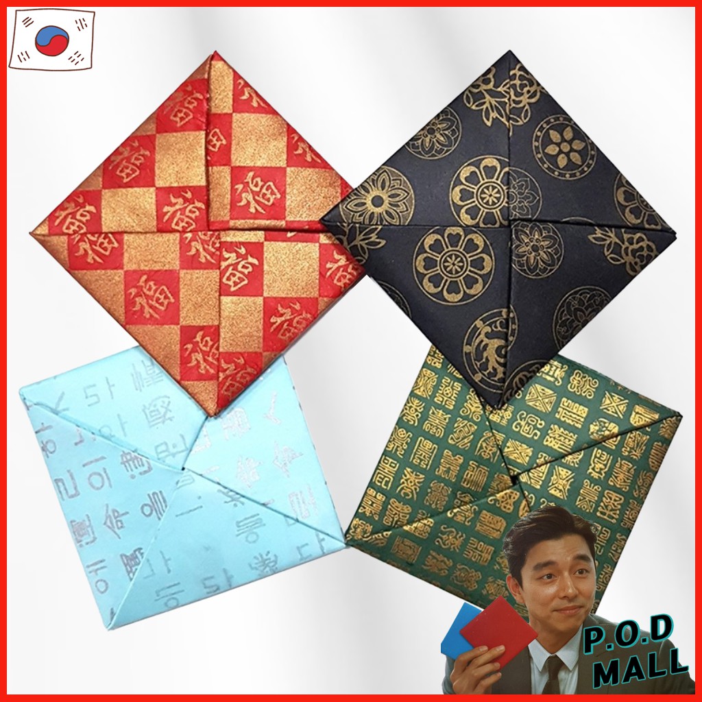 Squid Game Premium Ttakji made with traditional Korean paper 10 person ...