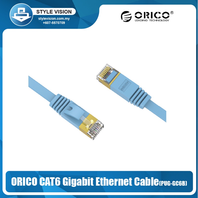 ORICO CAT6 Flat Gigabit Ethernet Cable (PUG-GC6B) | Shopee Malaysia