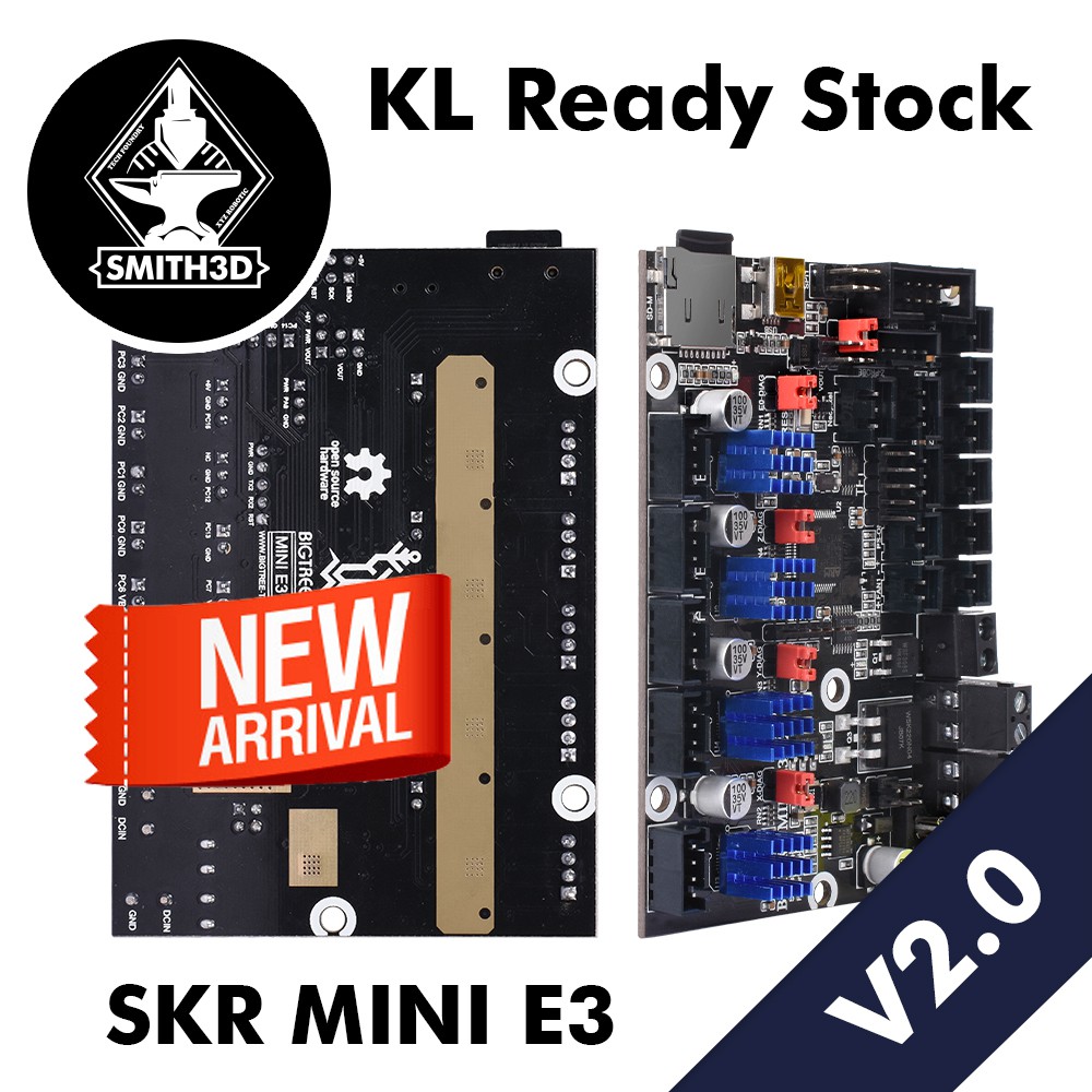 SKR Mini E3 V2.0 BIGTREETECH Silent 32 Bit Board Upgrade for Creality Ender 3 / Ender 3 Pro with ...