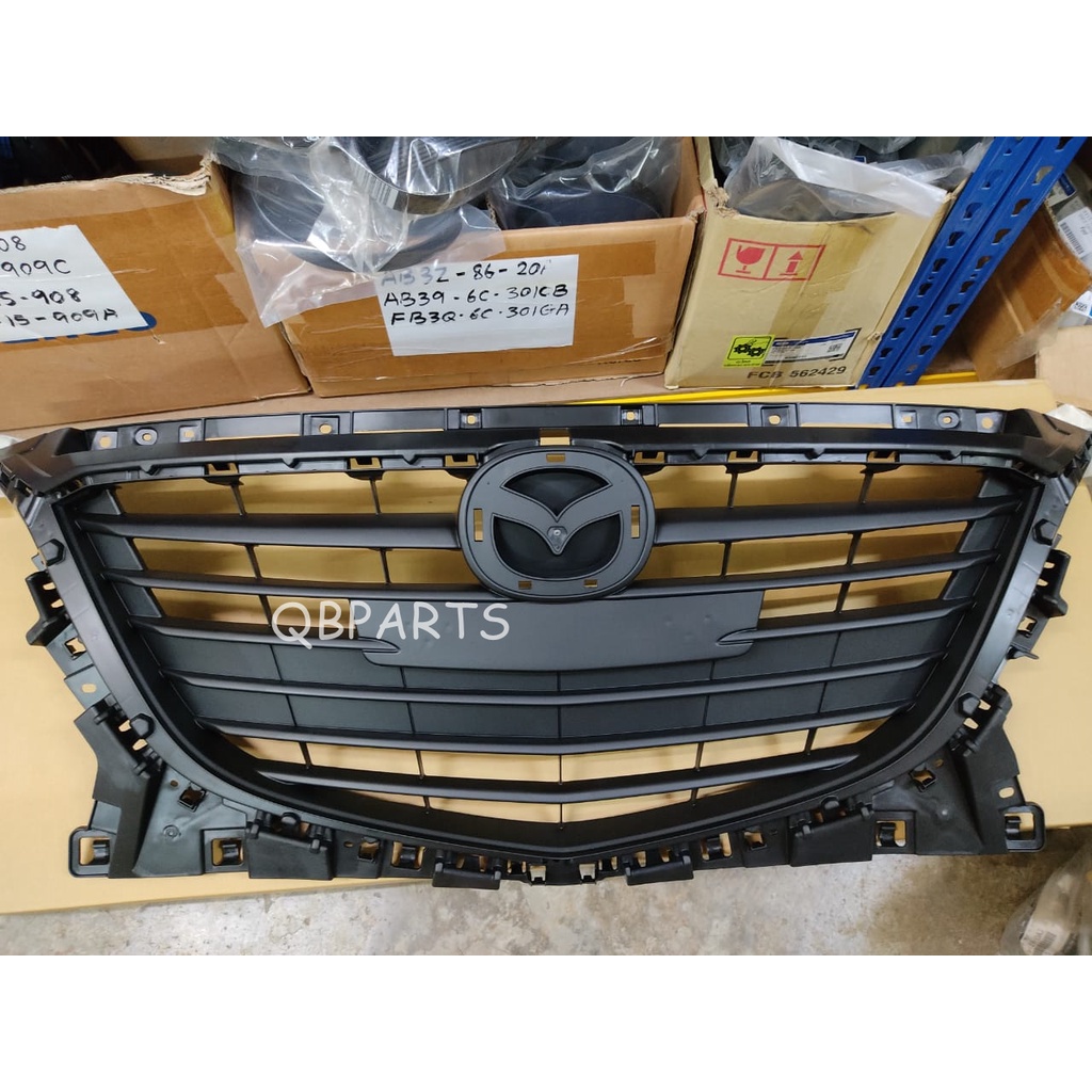 MAZDA 3 SKYACTIV BM MODEL (GENUINE) FRONT RADIATOR GRILLE / BUMPER ...