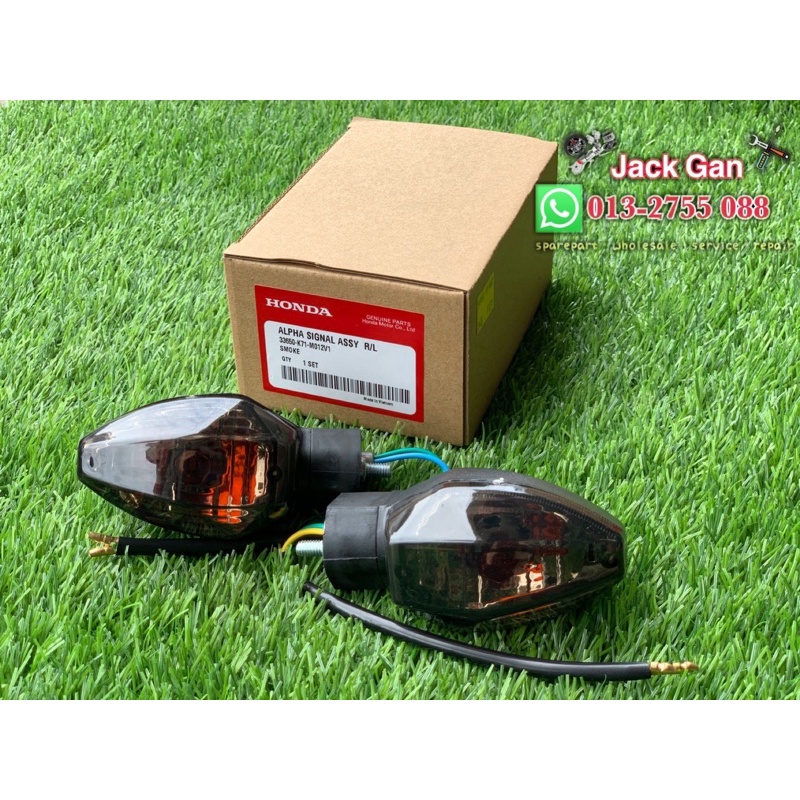 HONDA RS150 EX5 FI W110 CX W110 DX ALPHA DASH BEAT REAR FRONT SIGNAL SIGNAL BELAKANG DEPAN (L/R ...